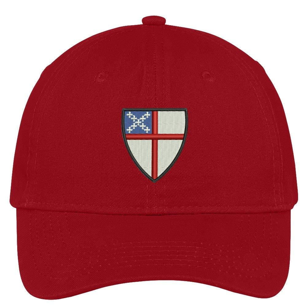 Trendy Apparel Shop Episcopal Shield Embroidered Cap Premium Cotton Dad ...