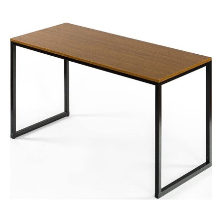 ZINUS Jennifer 55 Inch Black Frame/ Computer Workstation / Office Desk ...