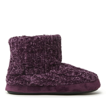 Dearfoams Women's Erin Fairisle Knit Scuff Slippers - Walmart.com