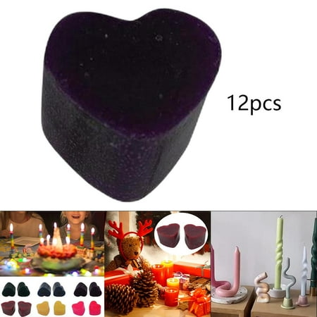 12 Pcs/Pack Candle , ,High Concentration ,Handmade Soy Block for ...