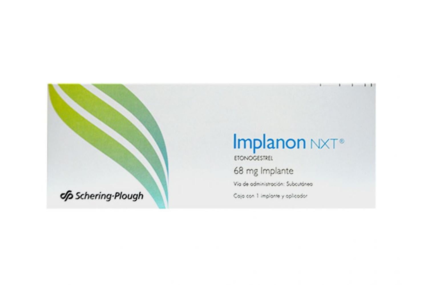 Implanon NXT 68 mg Con 1 implante y aplicador blanco | Bodega Aurrera ...