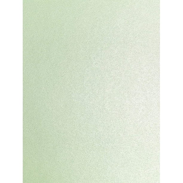 10 x A4 Mint Green Pearlescent Shimmer Paper Double Sided 32lb bond ...