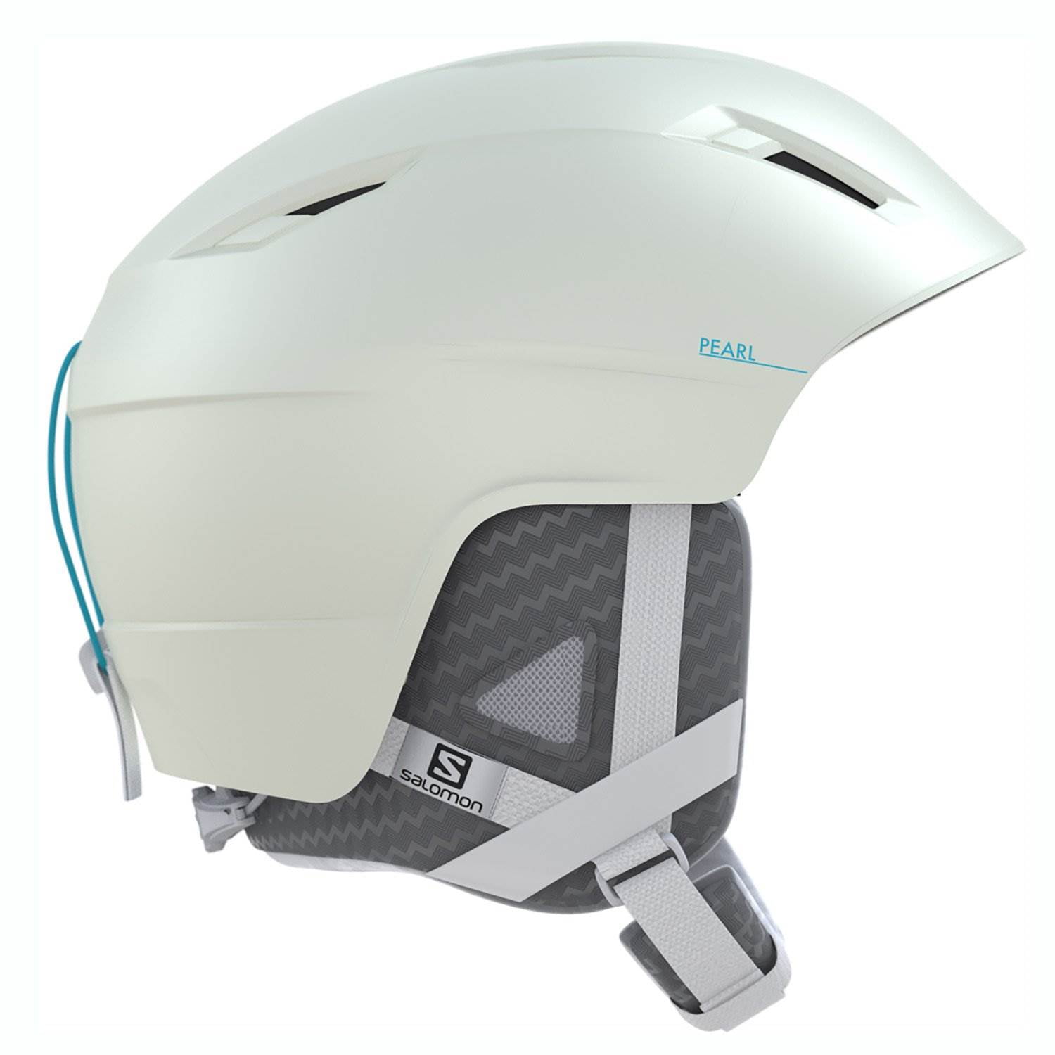 Salomon Qst Charge Mens Freeride Ski Snowboard Helmet Sz Medium White Blue Bird Walmart