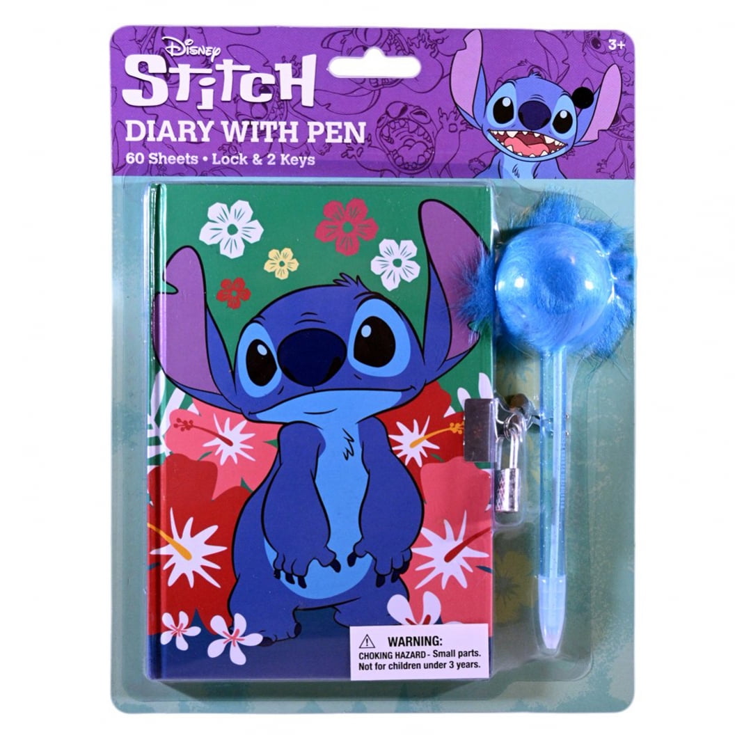 Disney Lilo and Stitch Lockable Journal Diary with Philippines | Ubuy