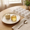 15 Cavity Apple Shaped Baking Mold Non Stick Silicone Tray Food Grade ...