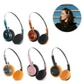 Agiufgs On-Ear Headphones 3.46 Oz, Mechanical Design with Dual Dials ...