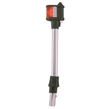 Perko 1612DP2BLK Removable Bi-Color Pole Light - 12" - Walmart.com