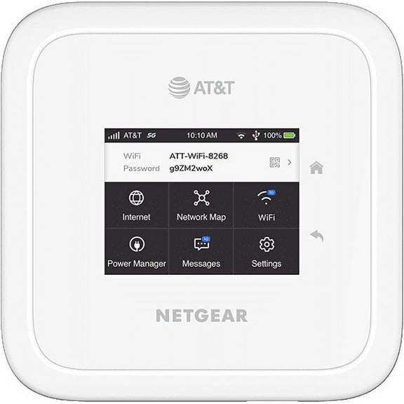 NETGEAR - Nighthawk M6 5G WiFi 6 Hotspot - Black (ATT Unlocked) AT&T ...
