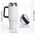 Aqualift Black & White Highland Cow Tumbler 20oz & 40oz, Cute Farm ...
