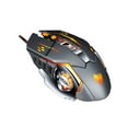 ergonomic gaming mouse Keybinds Rapid Fire Button Computer Gamer Mouse ...