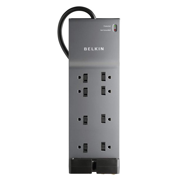 Belkin Home/Office Series 8-Outlet Surge Protector w/ Coaxial ...