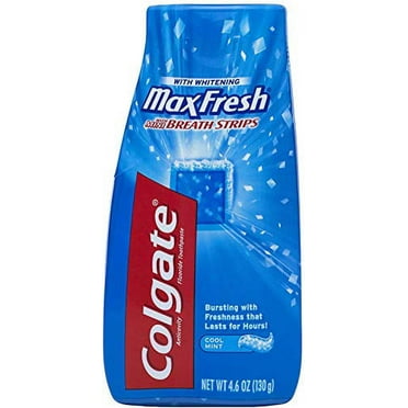 Colgate Max Fresh Liquid Gel 2-in-1 Toothpaste and Mouthwash, Cool Mint ...