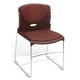 OFM Model 320-F Contract Stack Chair with Fabric Seat & Back, Wine ...