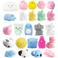 AIMEDYOU 24 Pcs Mochi Squishy Toys Mini Squishy Animal Squishies Party ...