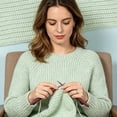 AOOOWER Ergonomic Resin Handle Crochet Hook for Knitting Crocheting ...