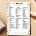 Candida Food And Grocery List Poster, Low Sugar Food Chart, Candida ...