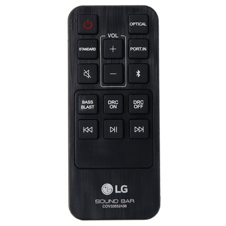 LG Replacement Remote for Select LG Sound Bars - COV33552438 ...