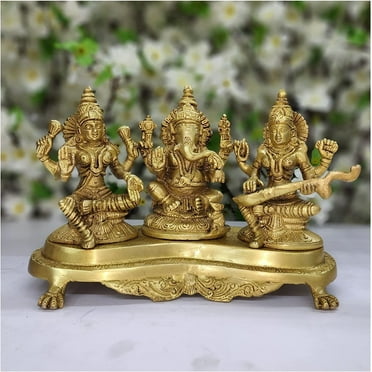 Brass Virat Roop of Lord Vishnu Statue 3186g, Large Vishnu Krishna Idol ...