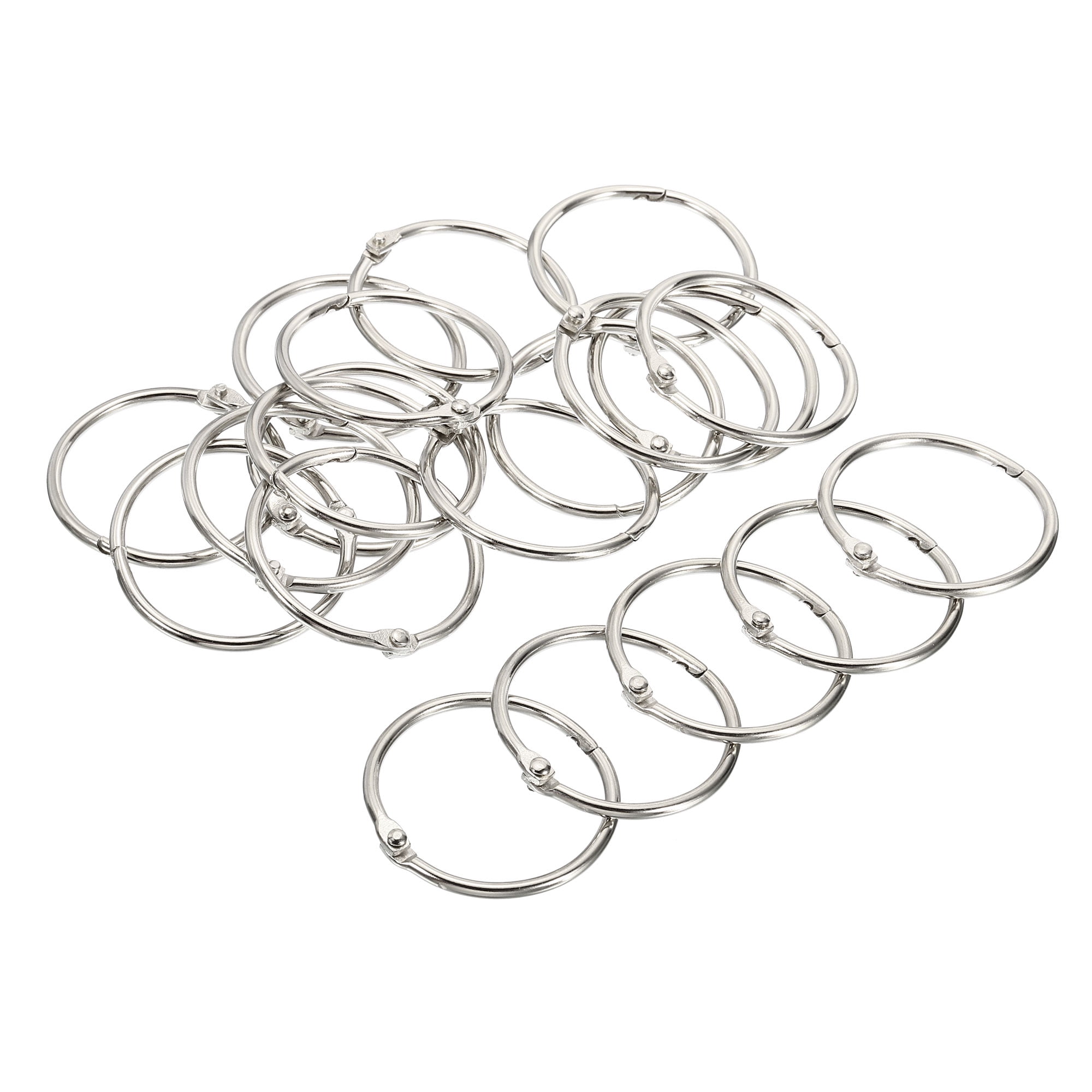 Click here for Unique Bargains Metal Binder Rings  Silver Tone  2... prices