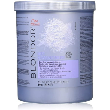 Wella Blondor Multi Blonde Powder Lightener for Women - Lightener, 28.2 ...