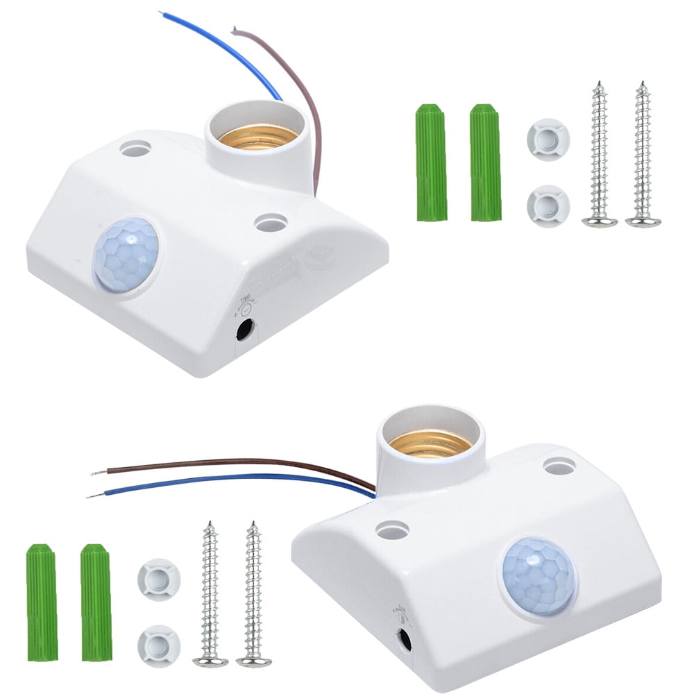 CHUANK E27 Lamp Bulb Holder Light Bulb Base Ajustable Human Body ...