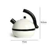 Ceramic kettle, household ceramic teapot and cup set, creative tea ...