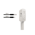 EZ Outlet Electrical Outlet Extender: Access Hard-to-Reach Outlets ...