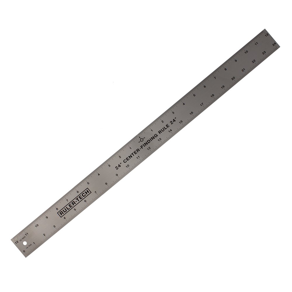 DCT Centering Ruler 24” Inch Woodworking or Embroidery Center Finding ...