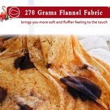 Battilo Cozy Traveling Fleece Food Blanket, Soft Flannel Cookie Throw ...