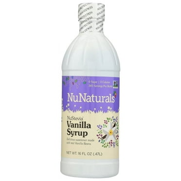 NuNaturals NuStevia Cocoa Mint Syrup 16 fl oz. - Walmart.com