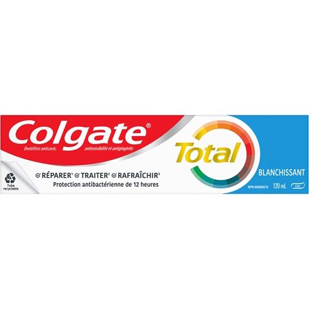 Colgate Total Clean Mint Toothpaste, Multi-Benefit Teeth Whitening ...