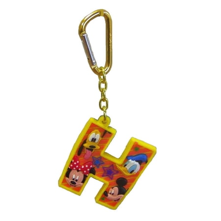 Mickey Mouse and Friends Letter H Disney Rubber Keychain | Walmart Canada