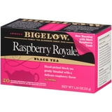 Bigelow Black Tea, Raspberry Royale Tea Bags, 20 Count - Walmart.com