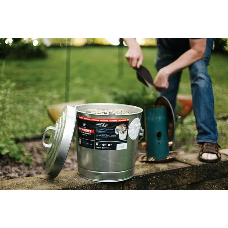 BEHRENS Galvanized Steel Locking Lid Storage Can, 6-Gallon, 49% OFF BEHRENS Galvanized Steel Locking Lid Storage Can, 6-Gallon, 49% OFF