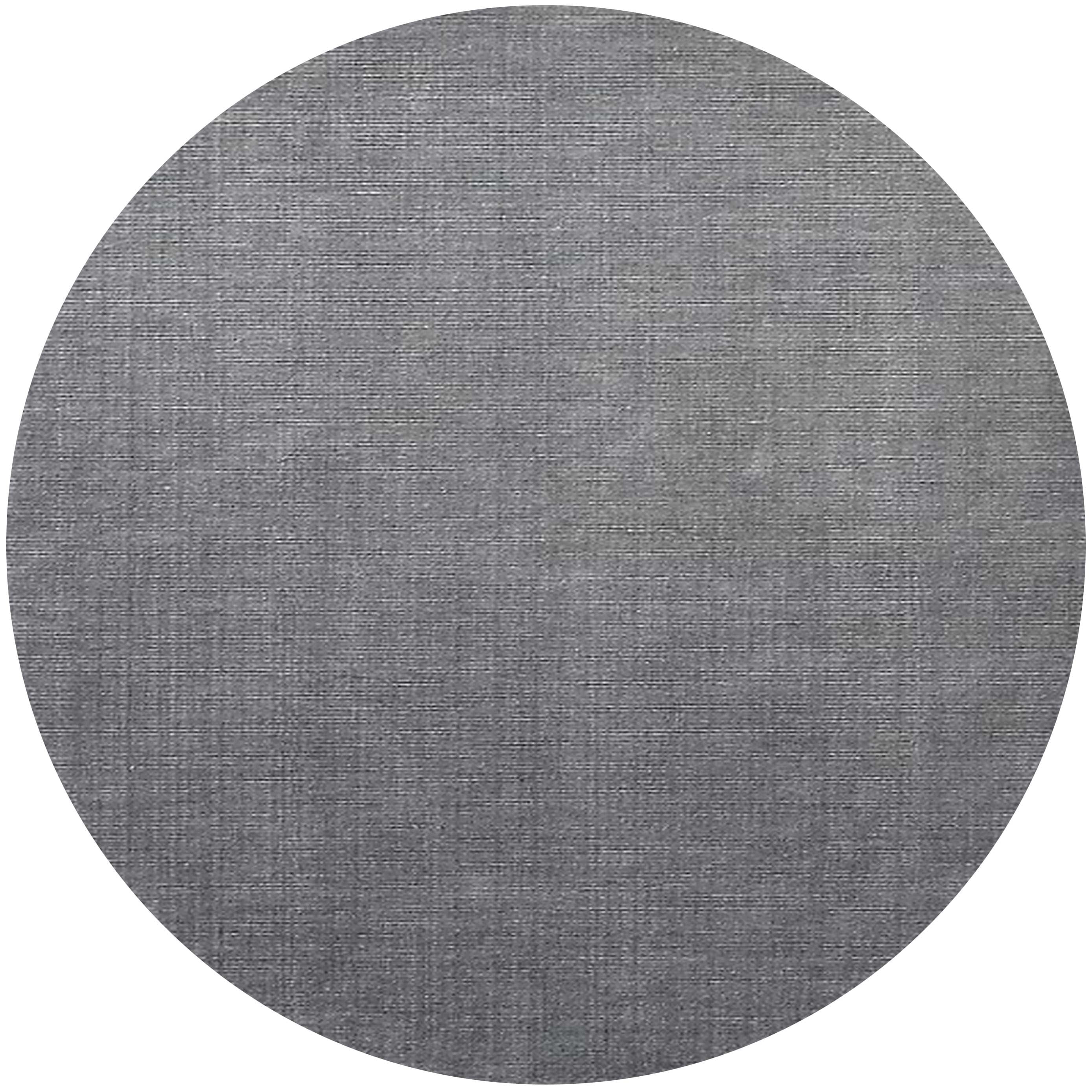 Ahgly Company Indoor Round Mid-Century Modern Gray Oriental Area Rugs ...
