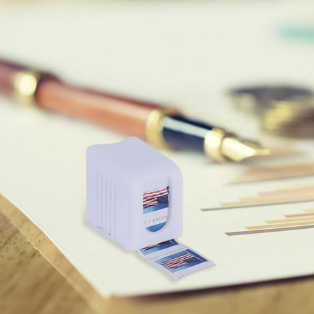 megalia Stamp Roll Dispenser Roll of 100 Stamp Holder for Office Home ...