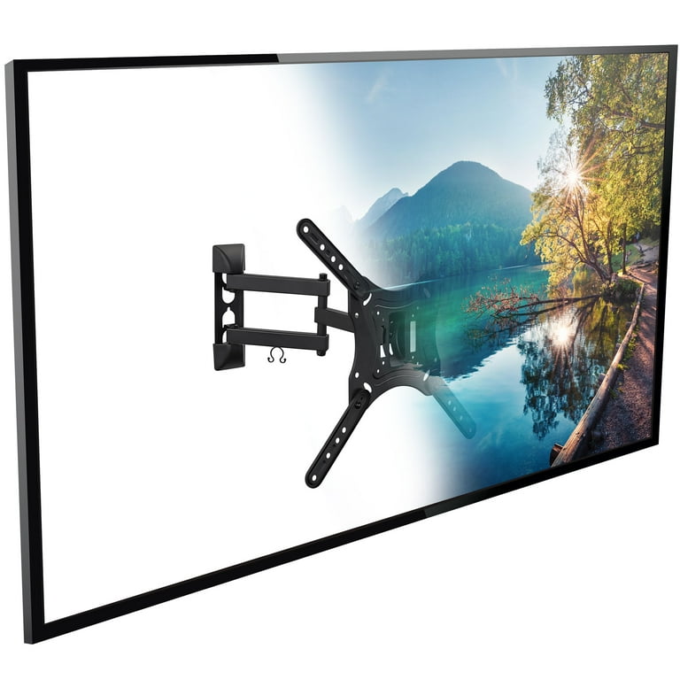 Mount It Full Motion TV Wall Mount Articulating Swivel Fits 23 55 TVs 66 lbs. Capacity TV Bracket MI 4110