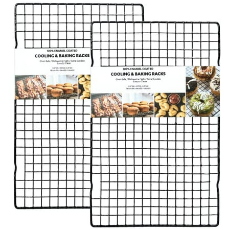 Set of 2 cooling racks for baking stacking, Heavy Duty Stainless Steel ...