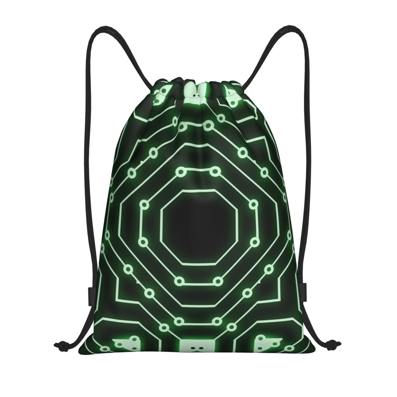 Drawstring Backpack, Men Ladies Waterproof Sports Backpack Gym Bag ...