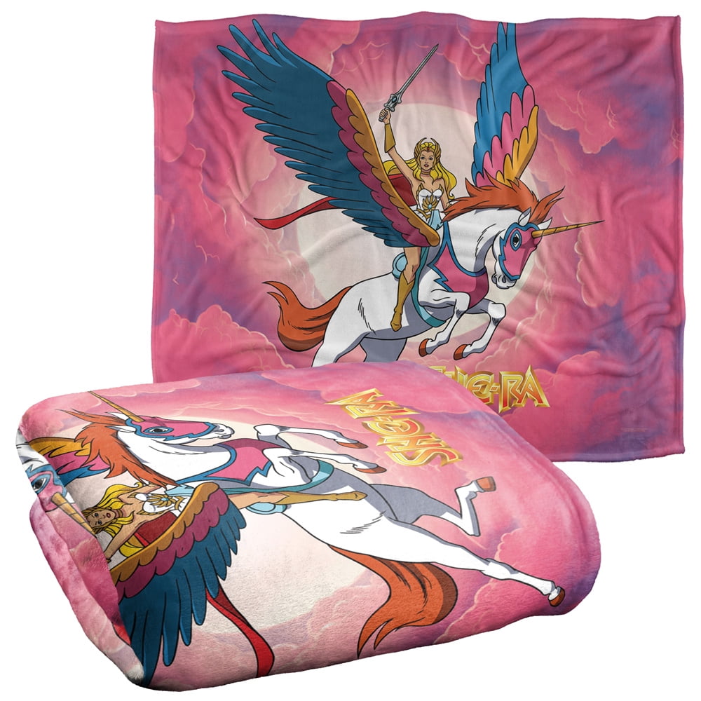 She Ra Clouds Officially Licensed Silky Touch Super Soft Throw Blanket ...