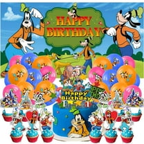Goofy Party Supplies Birthday Decorations Plates Banner Kids Cake ...