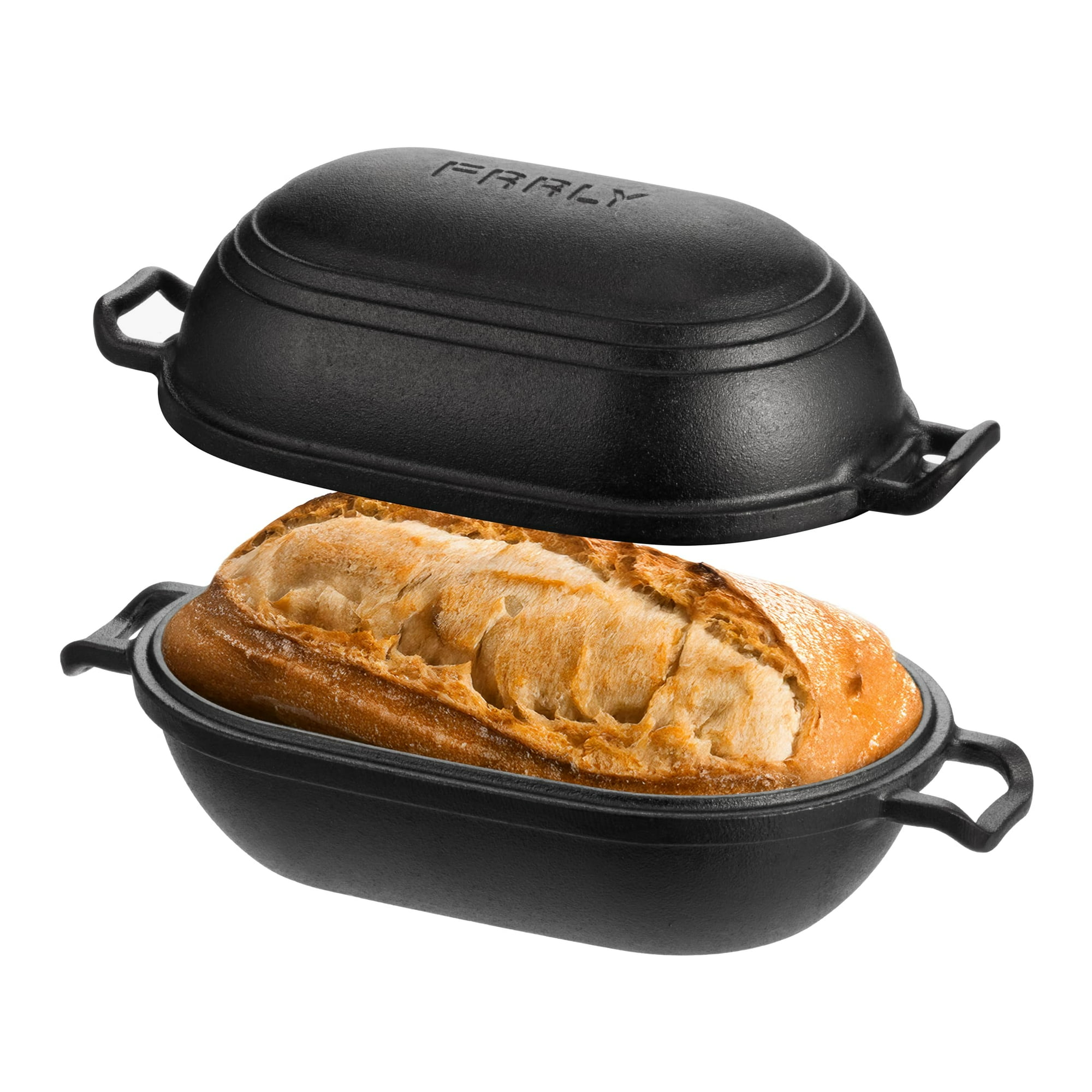 Click here for Frrly Cast Iron Loaf Pan With Lid-Bread Baking Pan... prices
