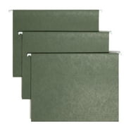 Universal Standard Green Hanging File Folders, 1/5 Tab, 11 Point Stock ...