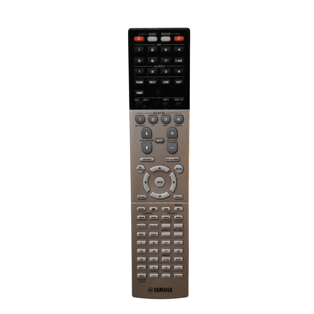 OEM Yamaha Remote Control ZF725100, RAV508 for Yamaha Receivers RX ...