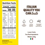 (4 pack) Brami Fusilli High Protein Pasta, Made in Italy, 21g Protein ...