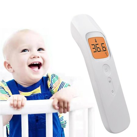 Forehead Infrared Thermometer, Non-contact Digital Lcd Handheld ...