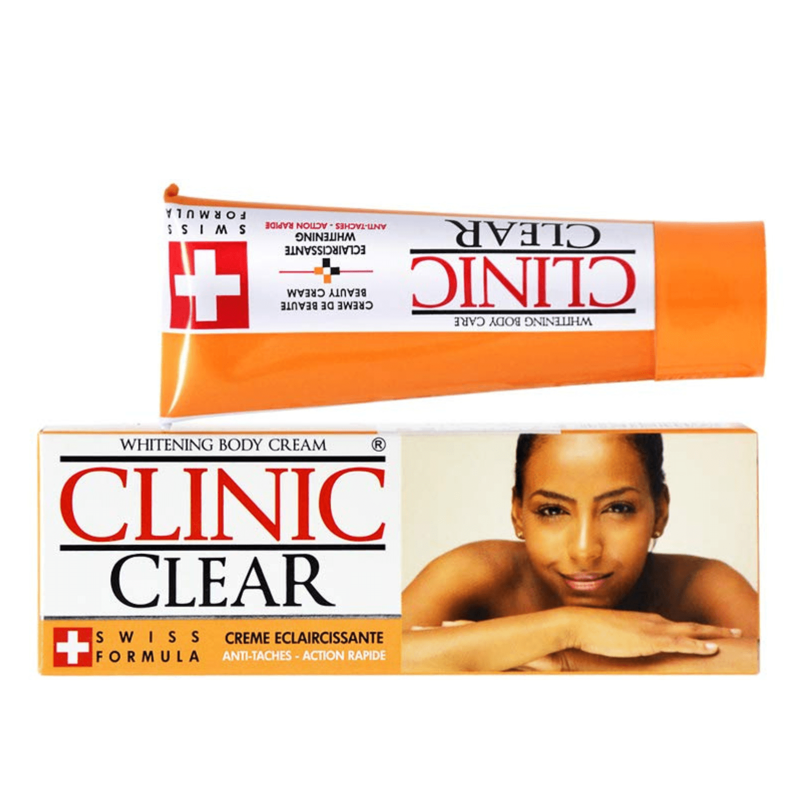 Clinic Clear Body Cream Tube 50g - Walmart.com