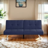 PARKWELL Futon Sofa Bed,Upholstered Tufted Couch, Convertible Folding ...