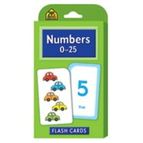 School Zone Publishing Numbers 0-25 Flash Cards - Walmart.com