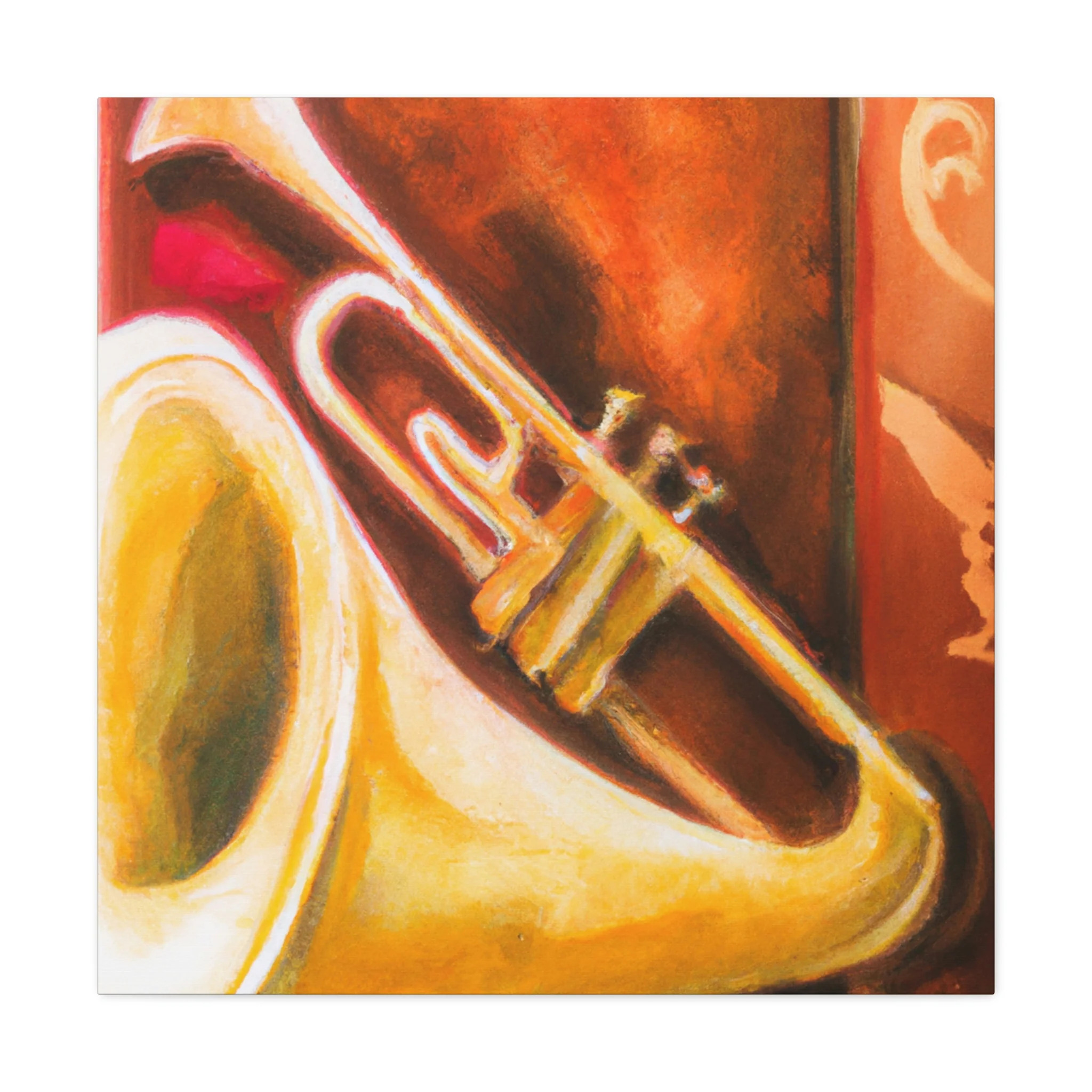 Trombone Melody Melody - Canvas - Walmart.com